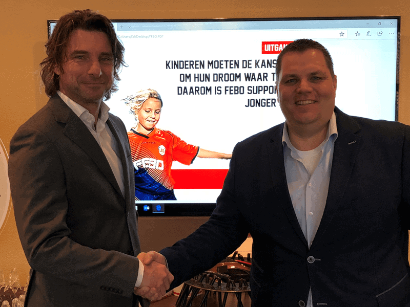 Jonger Oranje - FEBO verlengt samenwerking Jonger Oranje